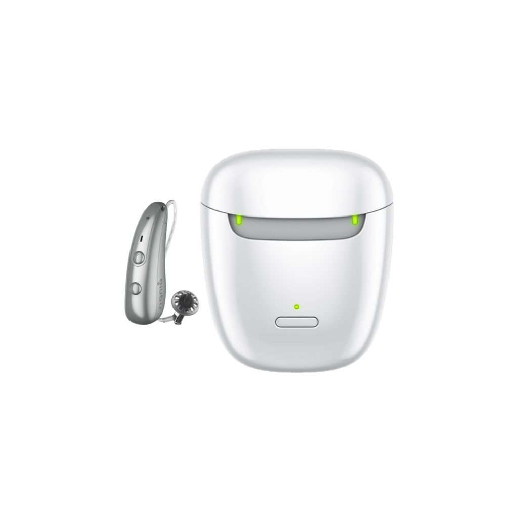 Signia Pure BCT 5 IX (Single) Hearing Aids with Portable Charger Case ...